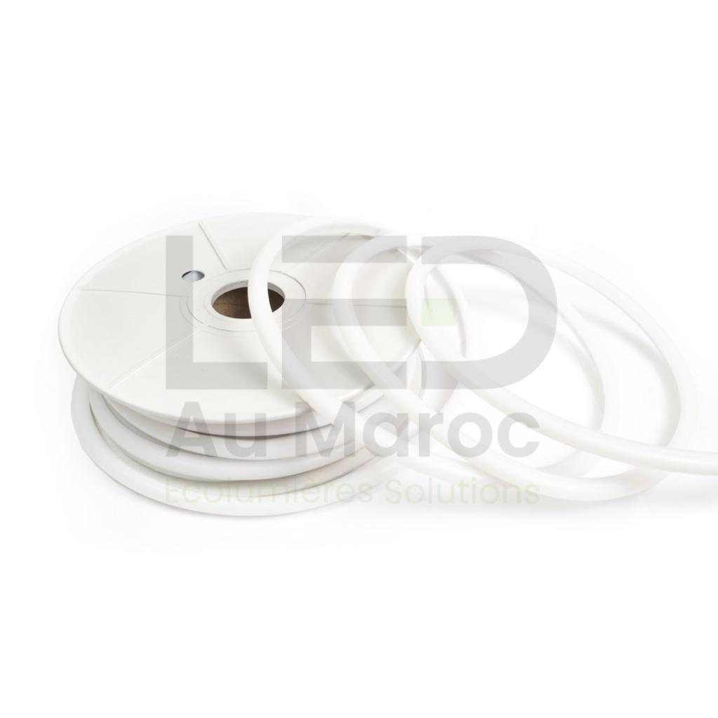 NEON FLEX DC24V BLANC NEUTRE 20M IP68 – LED AU MAROC
